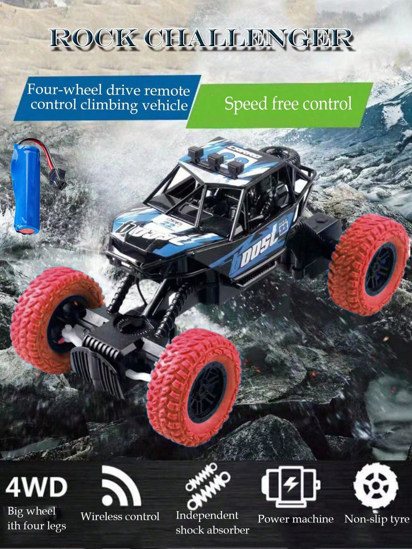 Remote Control Toy Car, Wireless Rc Car, Charging High-Speed Racing ...