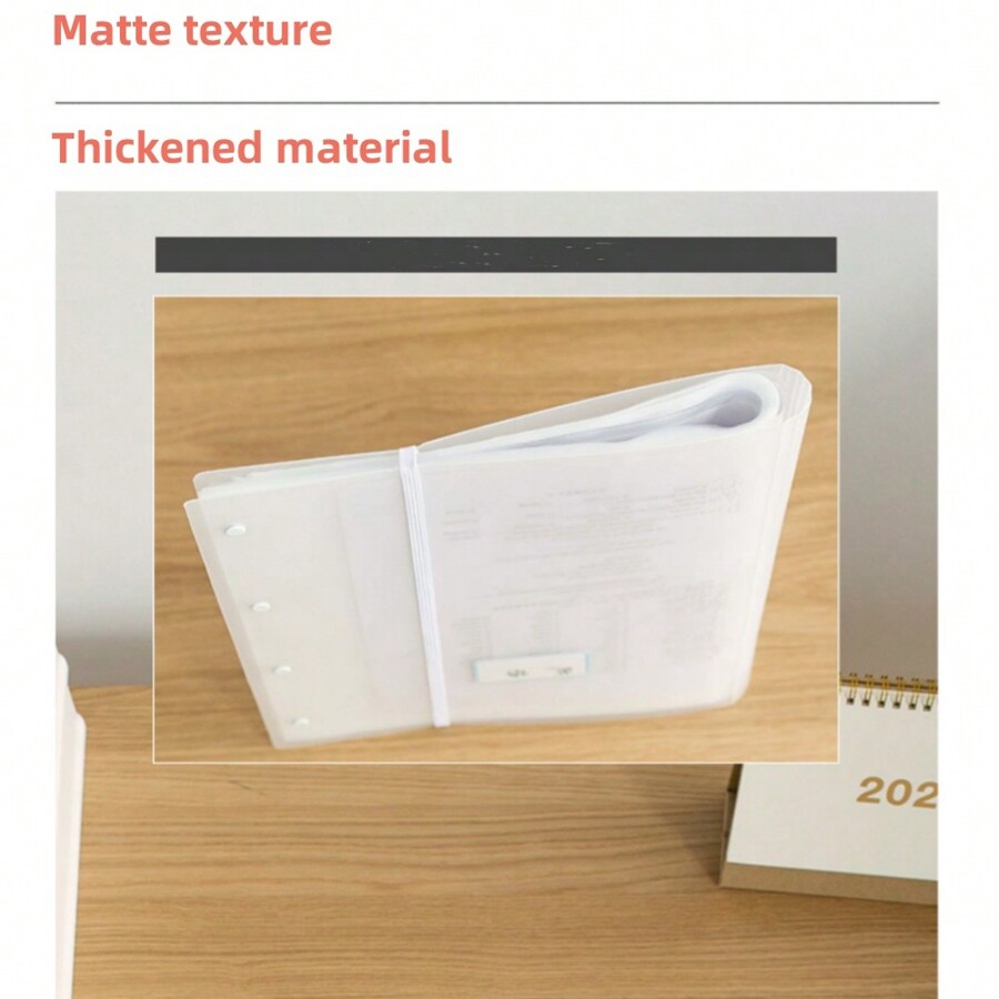 1pc, 30 Pages, A3 Laying Flat, Exam Paper Organizer, Thick Binding Belt ...