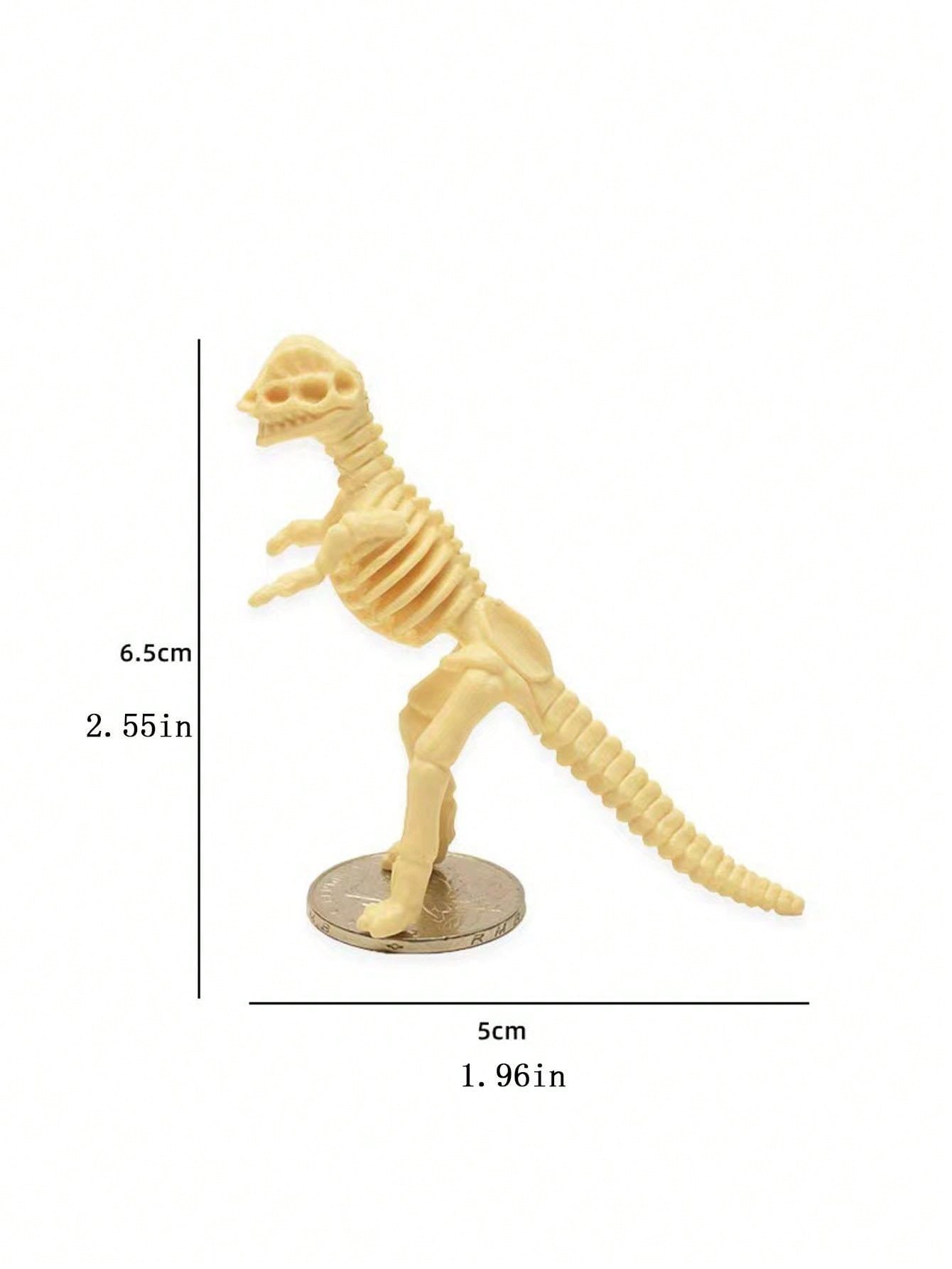 12pcs Archeological Excavation Dinosaur Skeleton Digging Model Toy ...