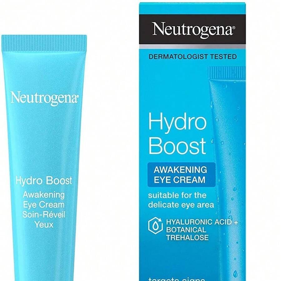 Neutrogena Hydro Boost Eye Awakening Gel-Cream, A Shot Of Intense ...