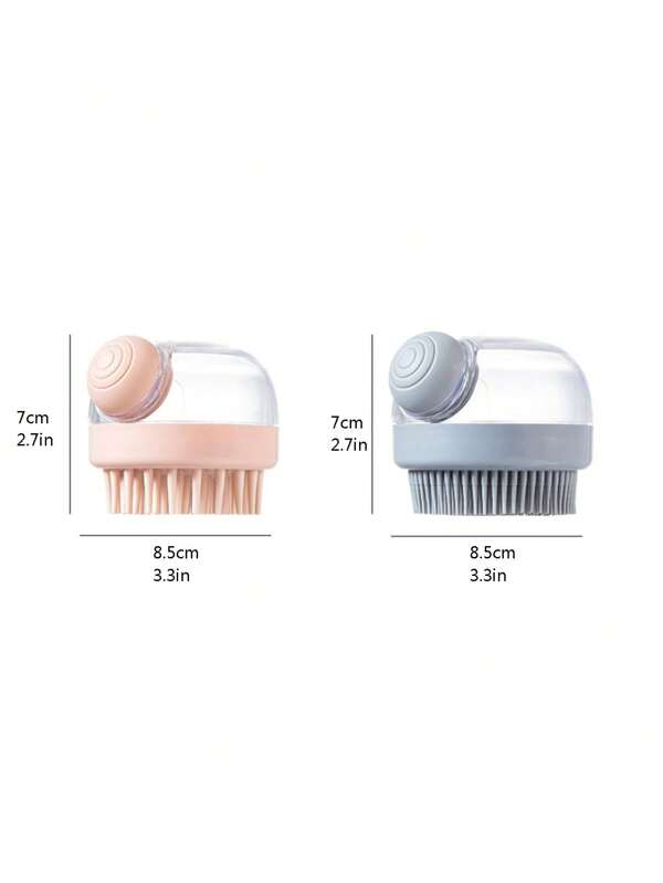 Silicone Hair Washing Brush - Scalp Massage Comb, Japanese Shampoo ...