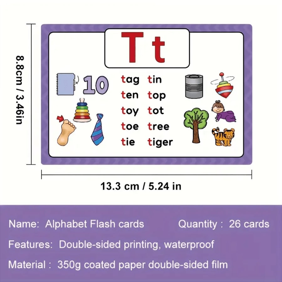 1pc 26 Alphabet Spelling Practice Book With Controlled Pen, Cvc Word ...