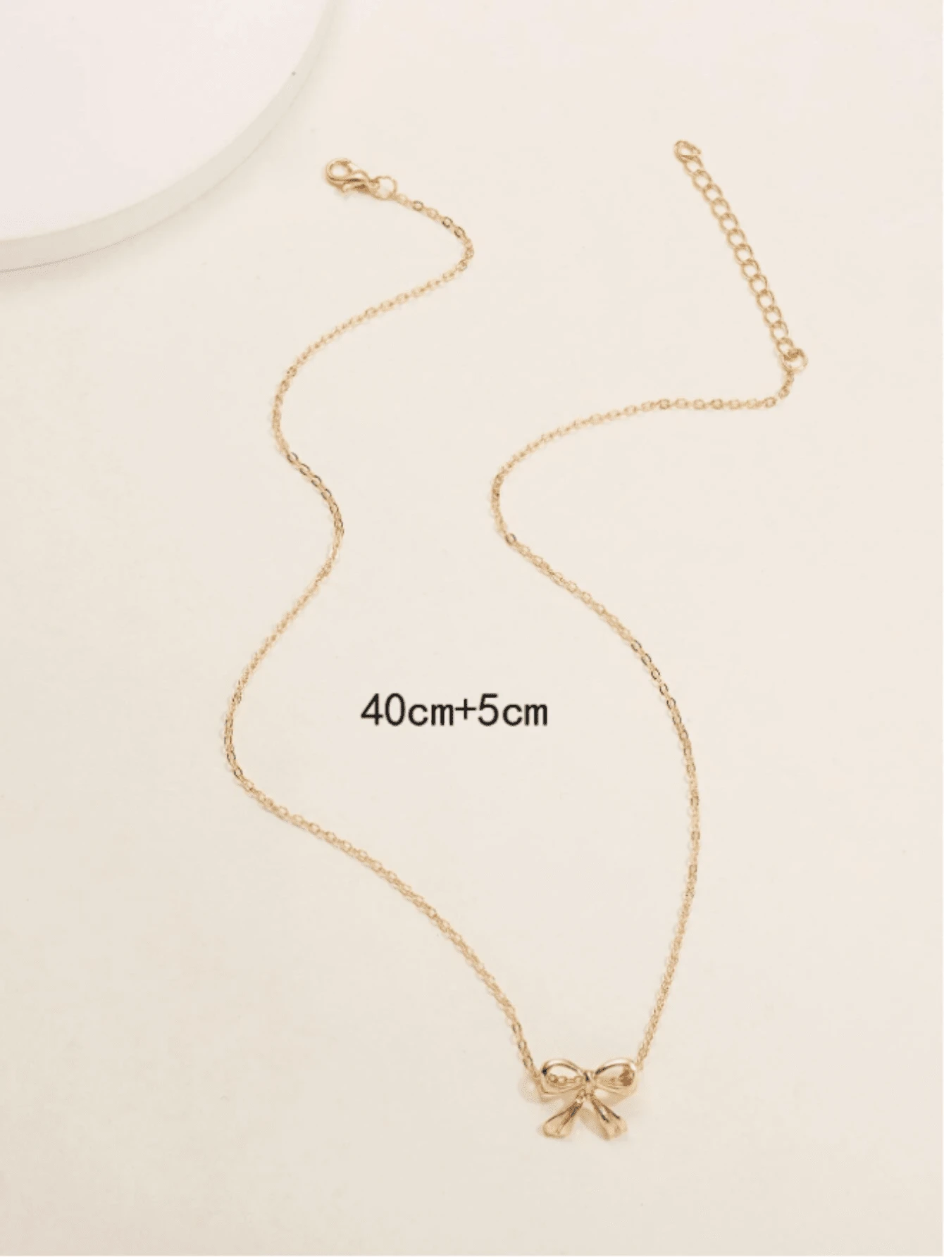 1pc Bow Pendant Necklace, Versatile Everyday Wear For Women | SHEIN USA