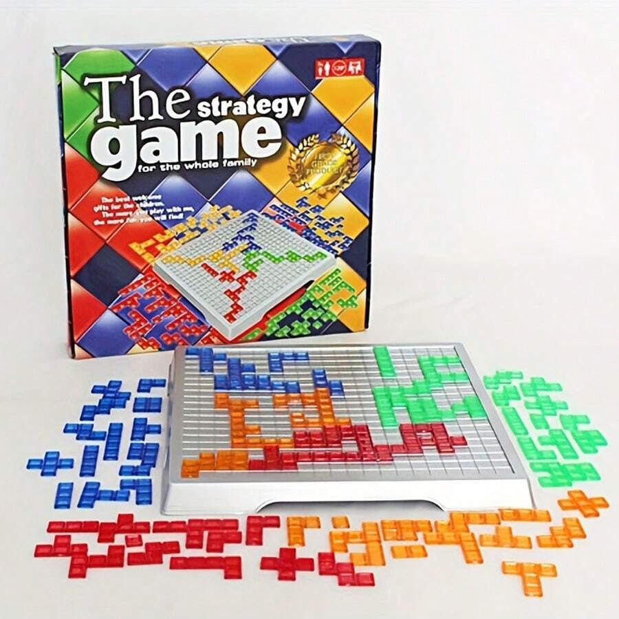 4-Player Version Tetris Gladiator Intellectual Competition Board Game ...