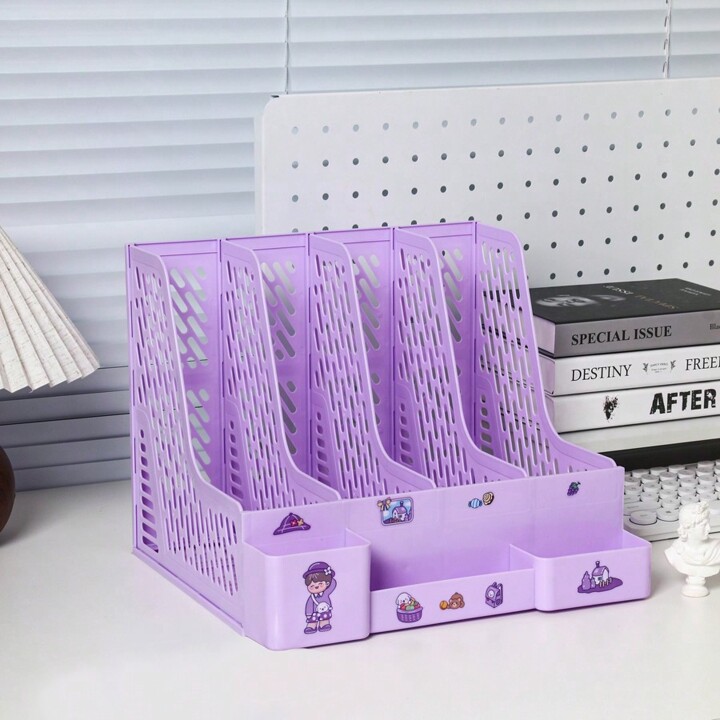 File Holder Stand/File Box/A4 File Rack/File Frame/File Folder ...