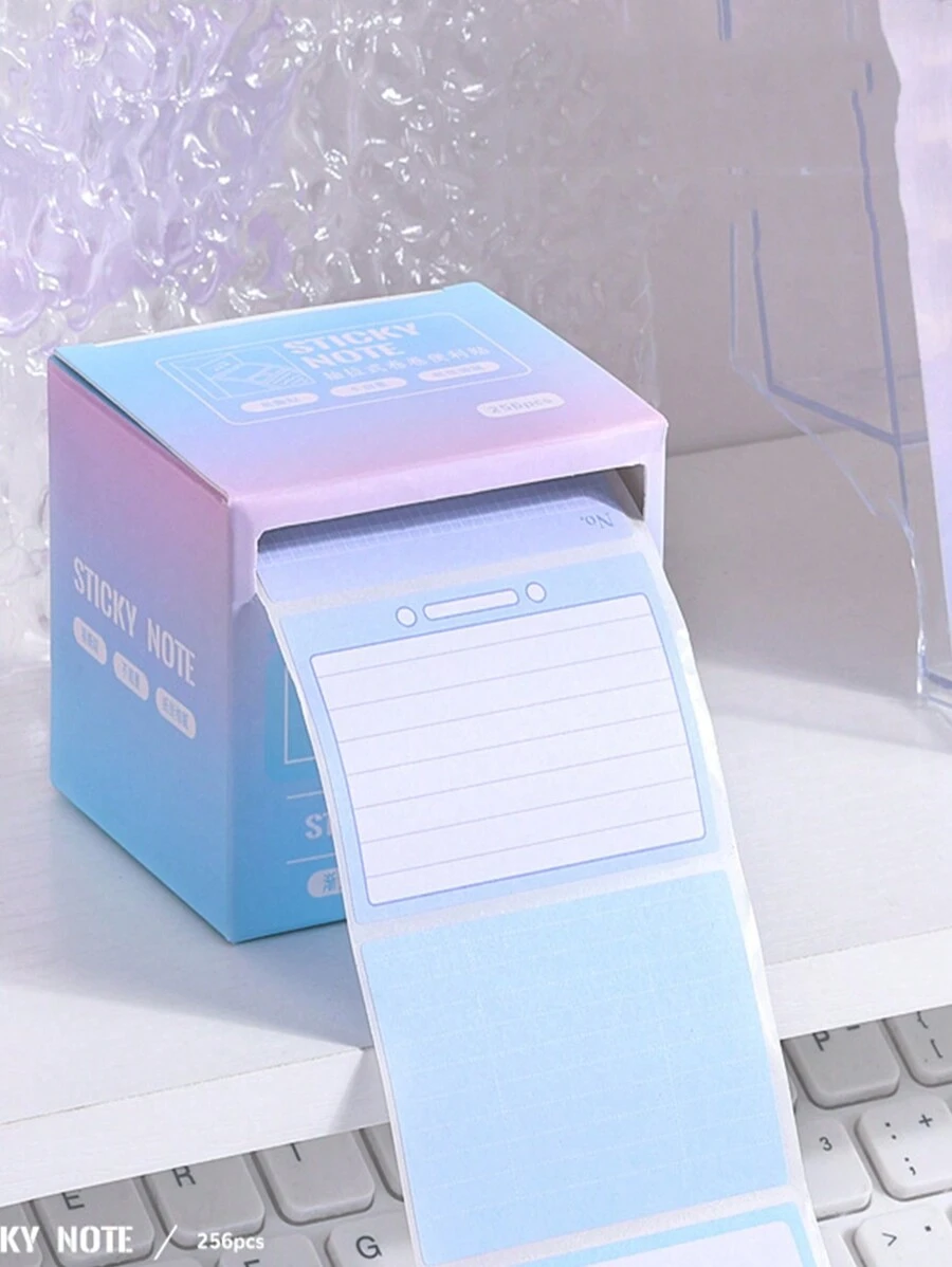 Pulling Type Sticky Note, Fully Adhesive And Removable Memo For ...