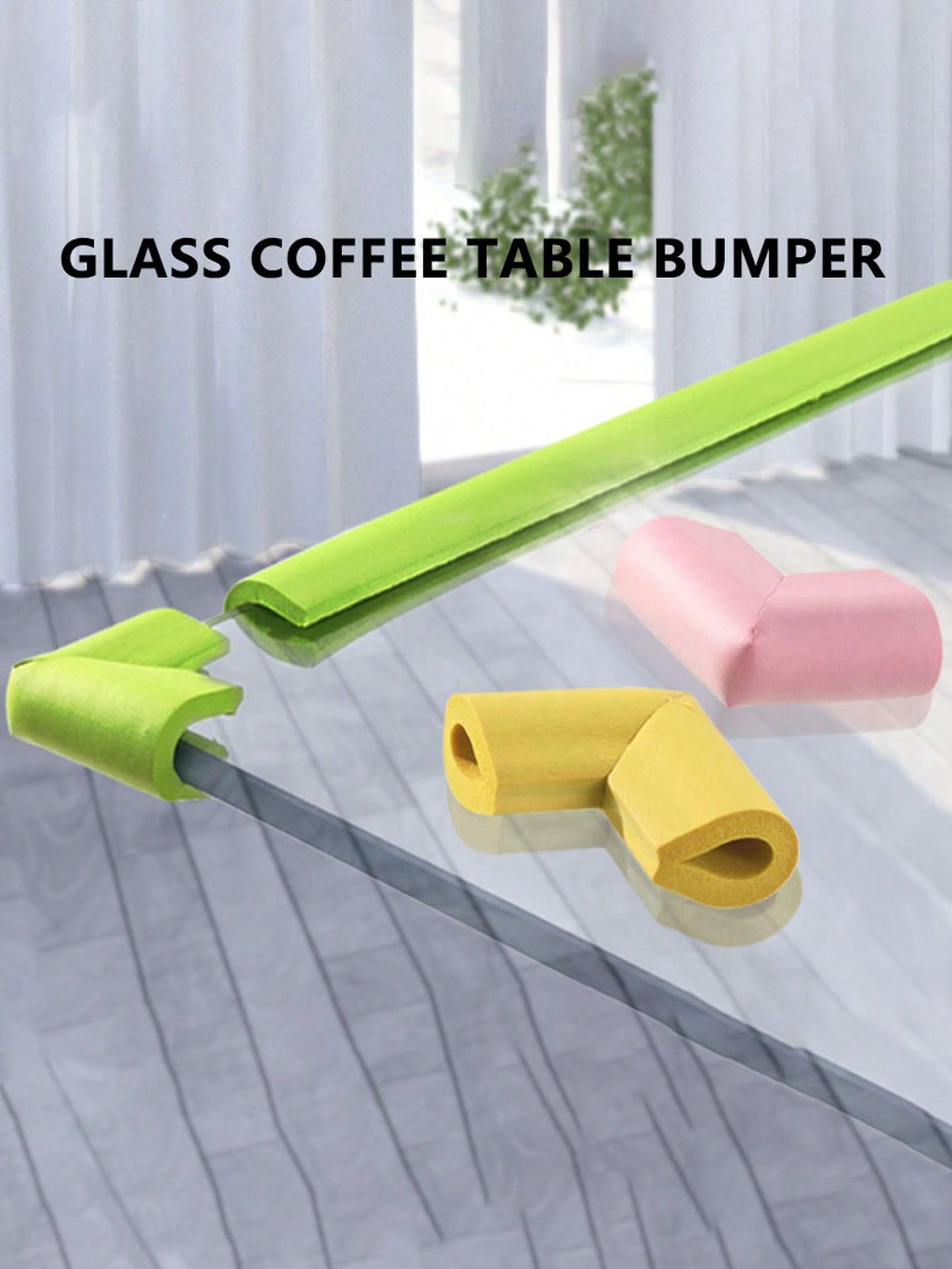 10pcs/Set Soft High Elasticity Glass Coffee Table Bumper Strip, Corner ...