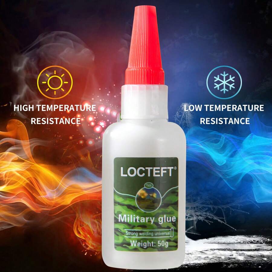 LOCTEFT 1pc Super Glue Epoxy Adhesive For Shoes Metal Wood Plastic Home ...