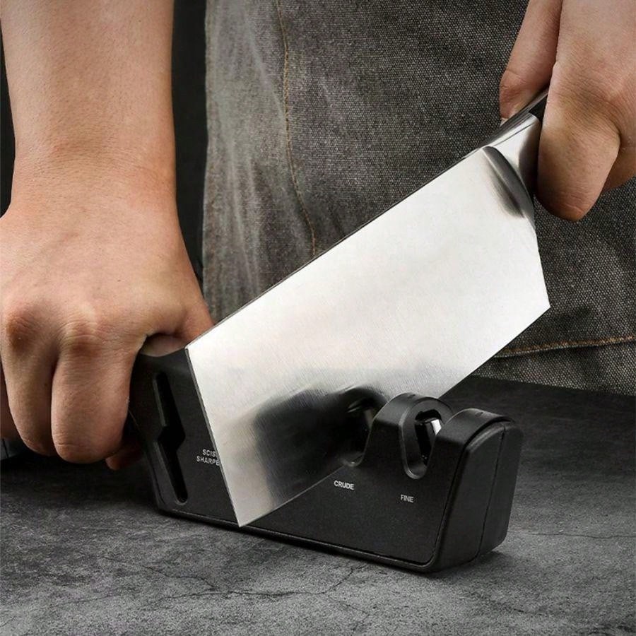 New 3-Stage Adjustable Pull-Through Knife Sharpener, Handheld With 3 ...