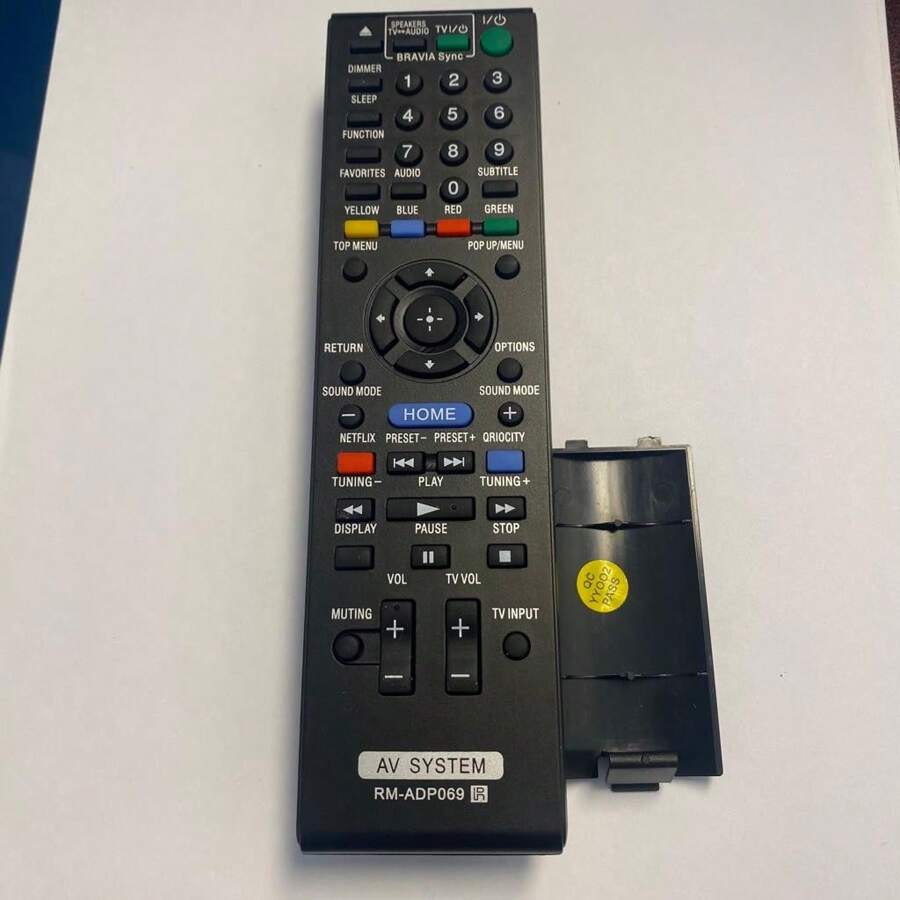 Third Party Remote Control Model RM-ADP069, Requires 2 AAA Batteries ...