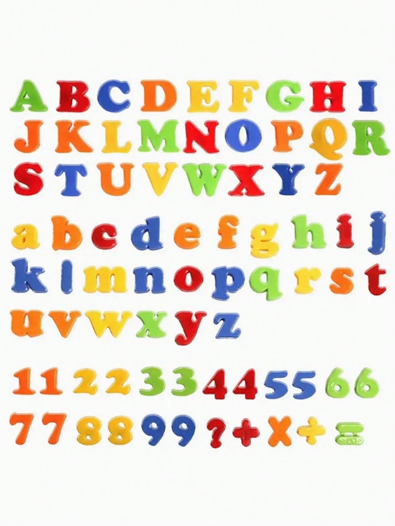 Magnetic Educational English Alphabet, Number, Pinyin Letter, Uppercase ...