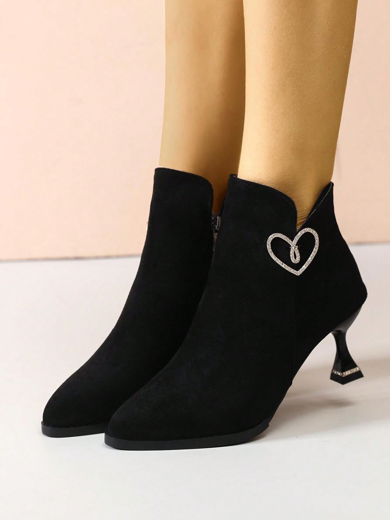 Chaussures À Talons Hauts Pour Femmes, Bottines À Talons Aiguilles Et ...