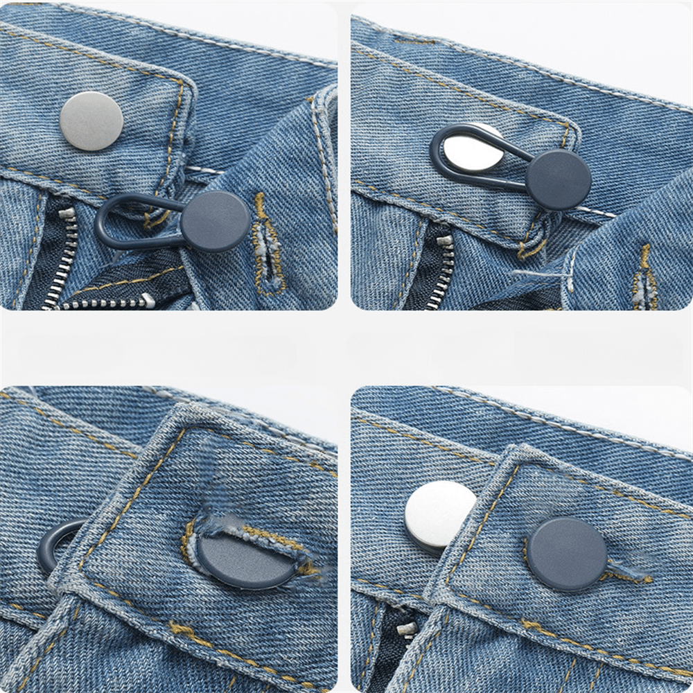 5 Rubber Multifunctional Adjustable Extension Buttons, Clothing Buttons ...