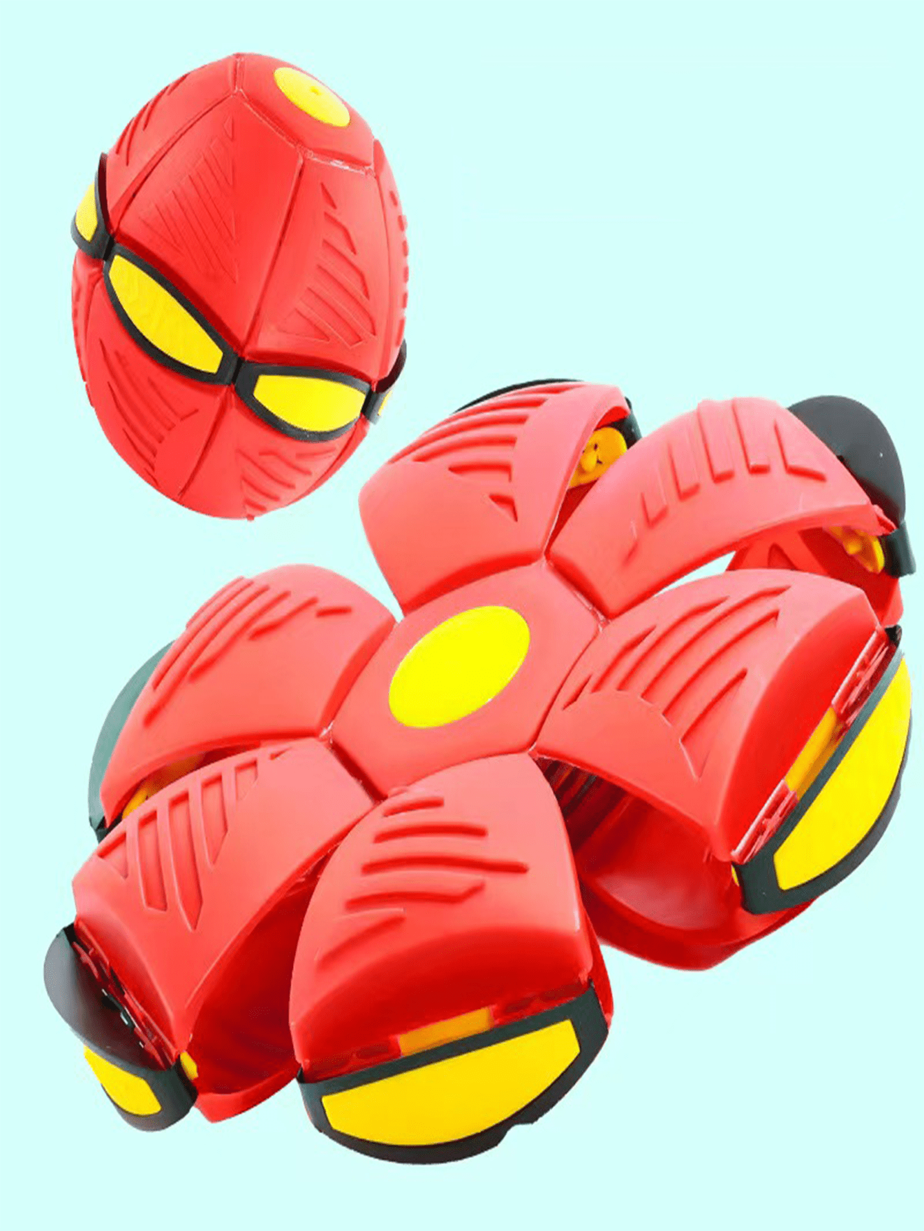 Elastic Deformation Bouncing Disc Toy With Relief Ball And For Kids ...