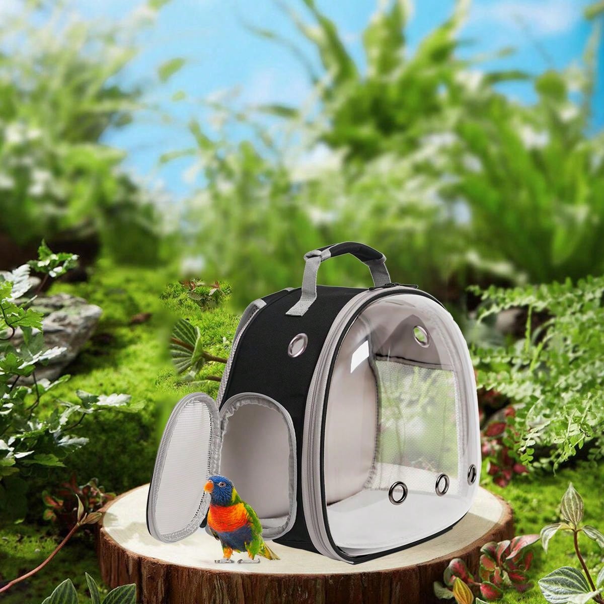 1pc Guinea Pig Backpack Carrier, Space Capsule Astronaut Clear Bubble ...