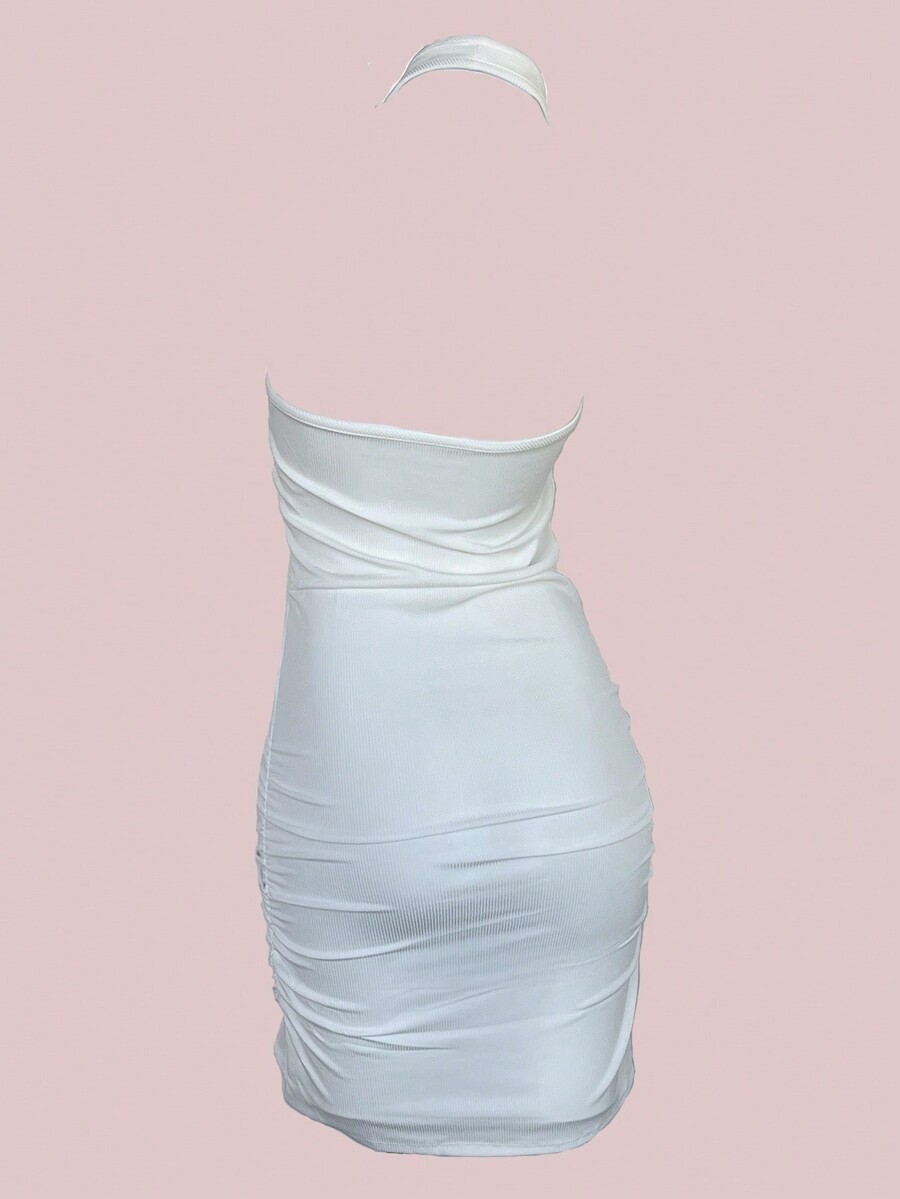 1 Set Of Sexy Lingerie Pure Temptation Style Sleep Dress Set With Open ...