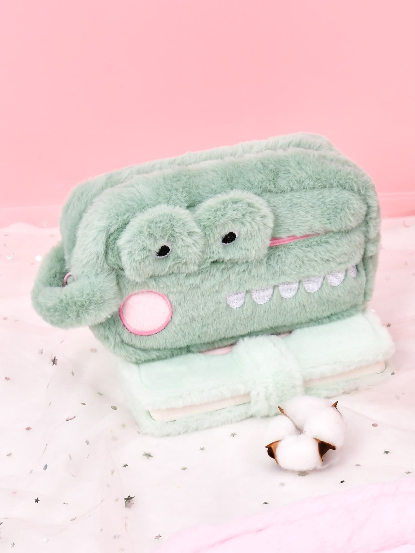 1pc Plush Pencil Case, Pencil Bag For Storing Drawing Tools, Birthday ...