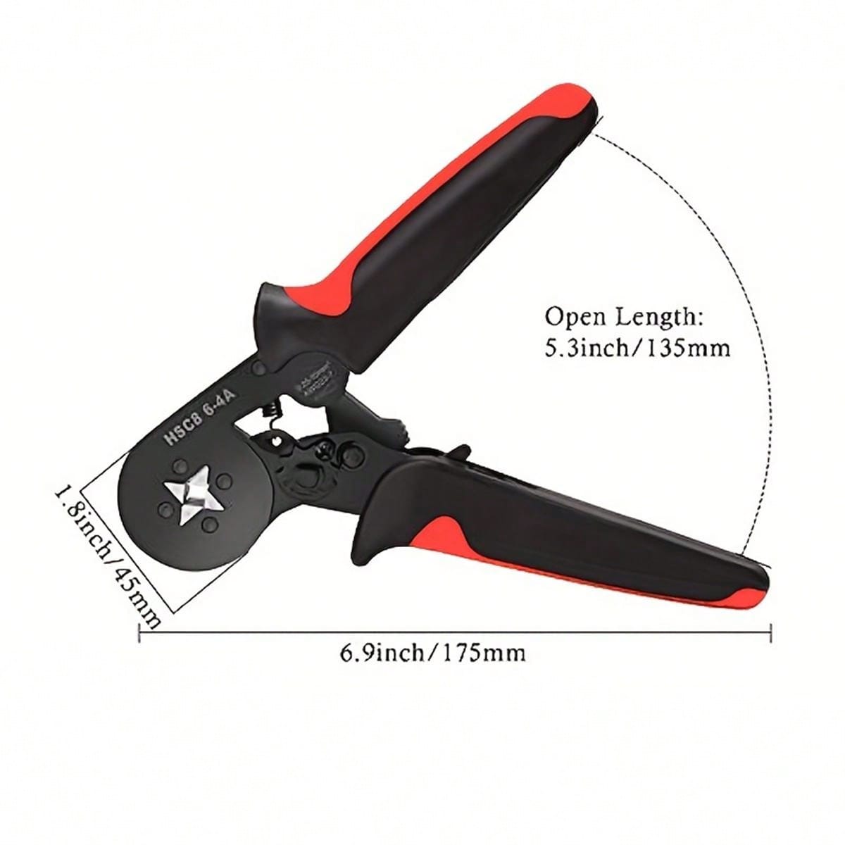 1 PC Ferrule Crimping Tool Kit Wire Crimping Tool , Ferrule Crimper For ...