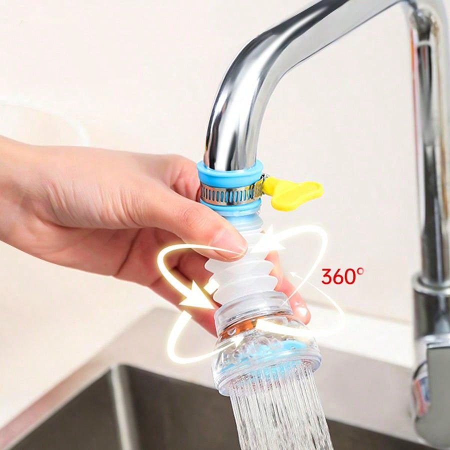 1Pc Kitchen Faucet Spout Filter Extender Showerhead Booster Magic ...