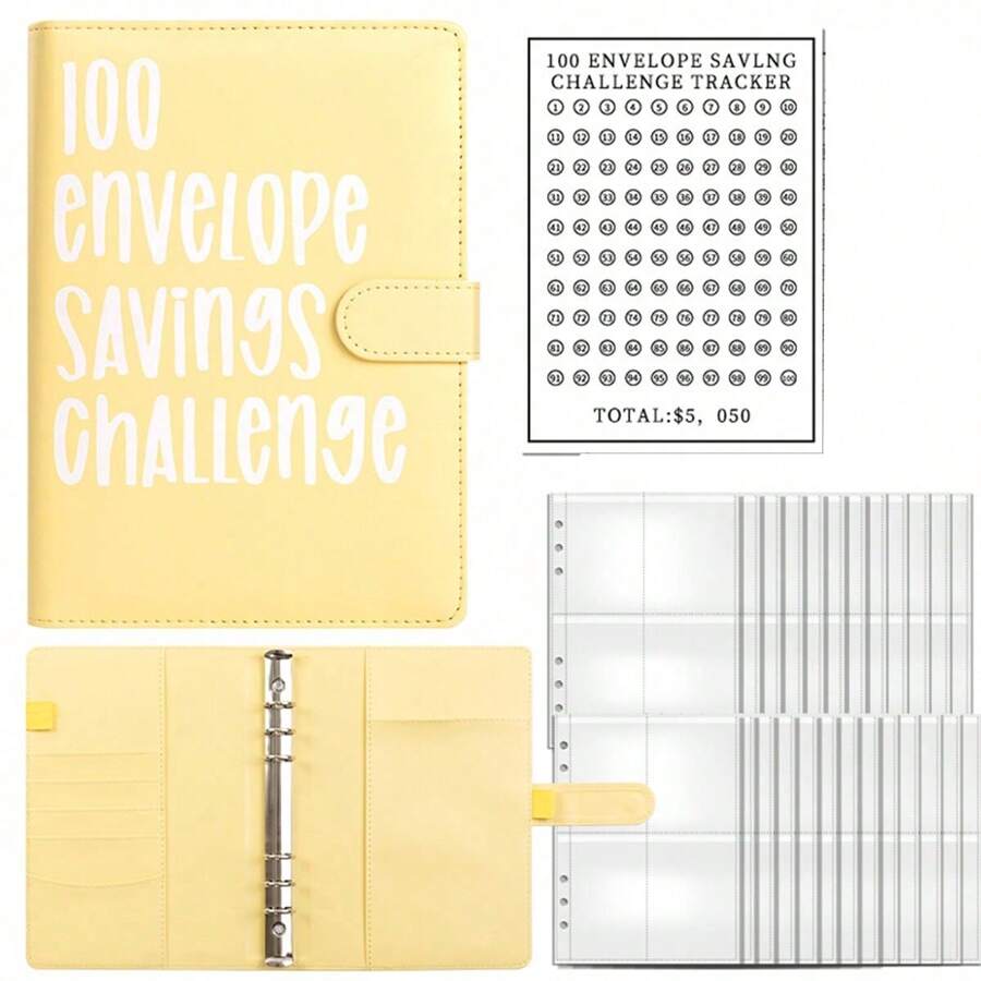 100 Envelopes Money Saving Challenge Binder, Funny Savings Challenges ...