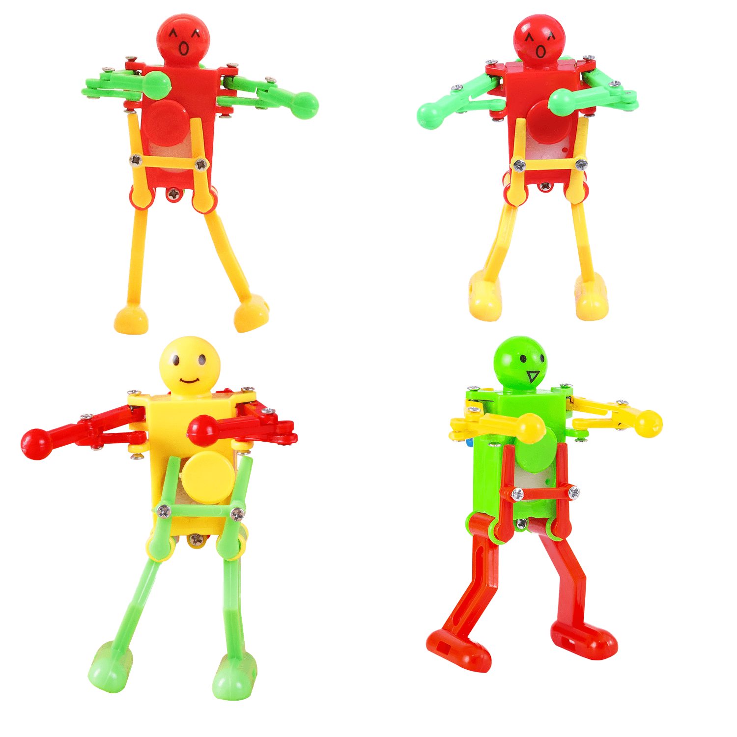 Wind-Up Dancing Robot With Shaking Bottom, Cute And Funny, Expression ...