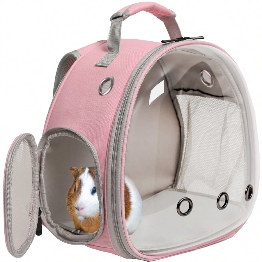 1pc Guinea Pig Backpack Carrier, Space Capsule Astronaut Clear Bubble ...