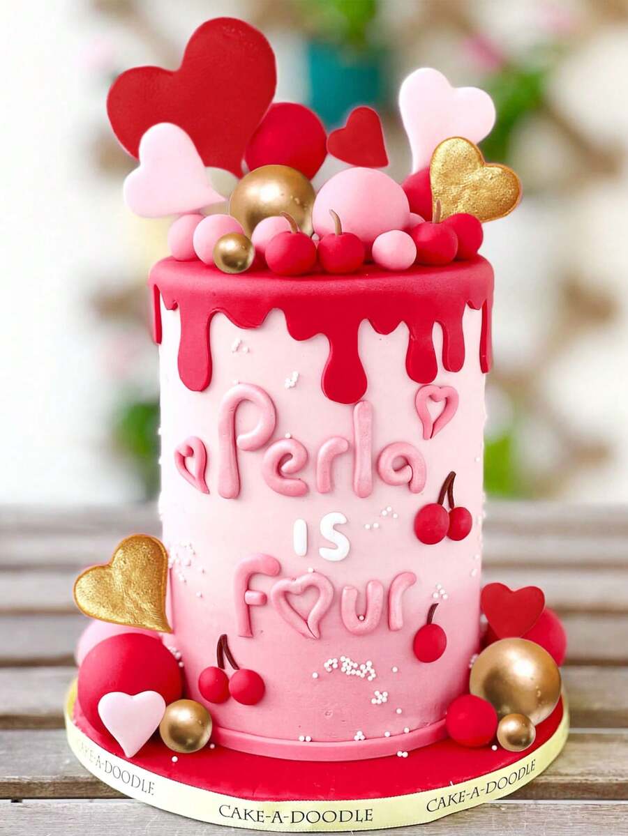 LaVenty LaVenty Heart Cake Topper Love Cake Decoration Valentine'S Day ...