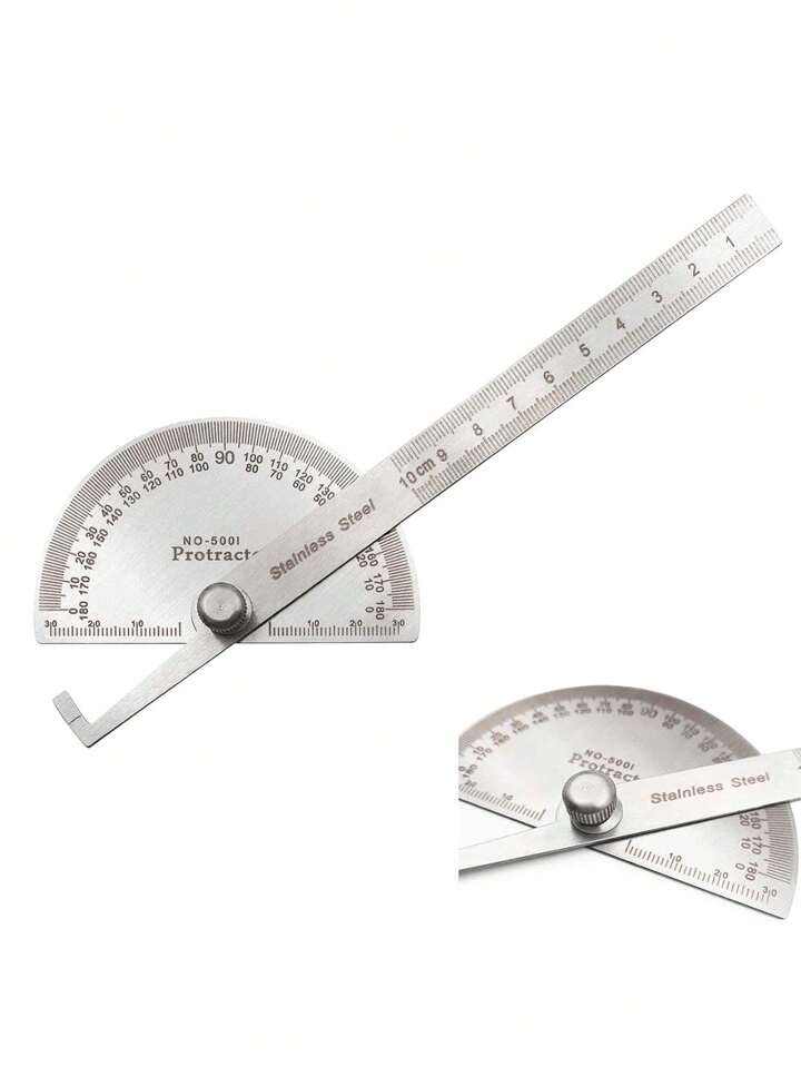 1pcs 180 Digital Protractor Stainless Steel Protractor Swing Arm ...