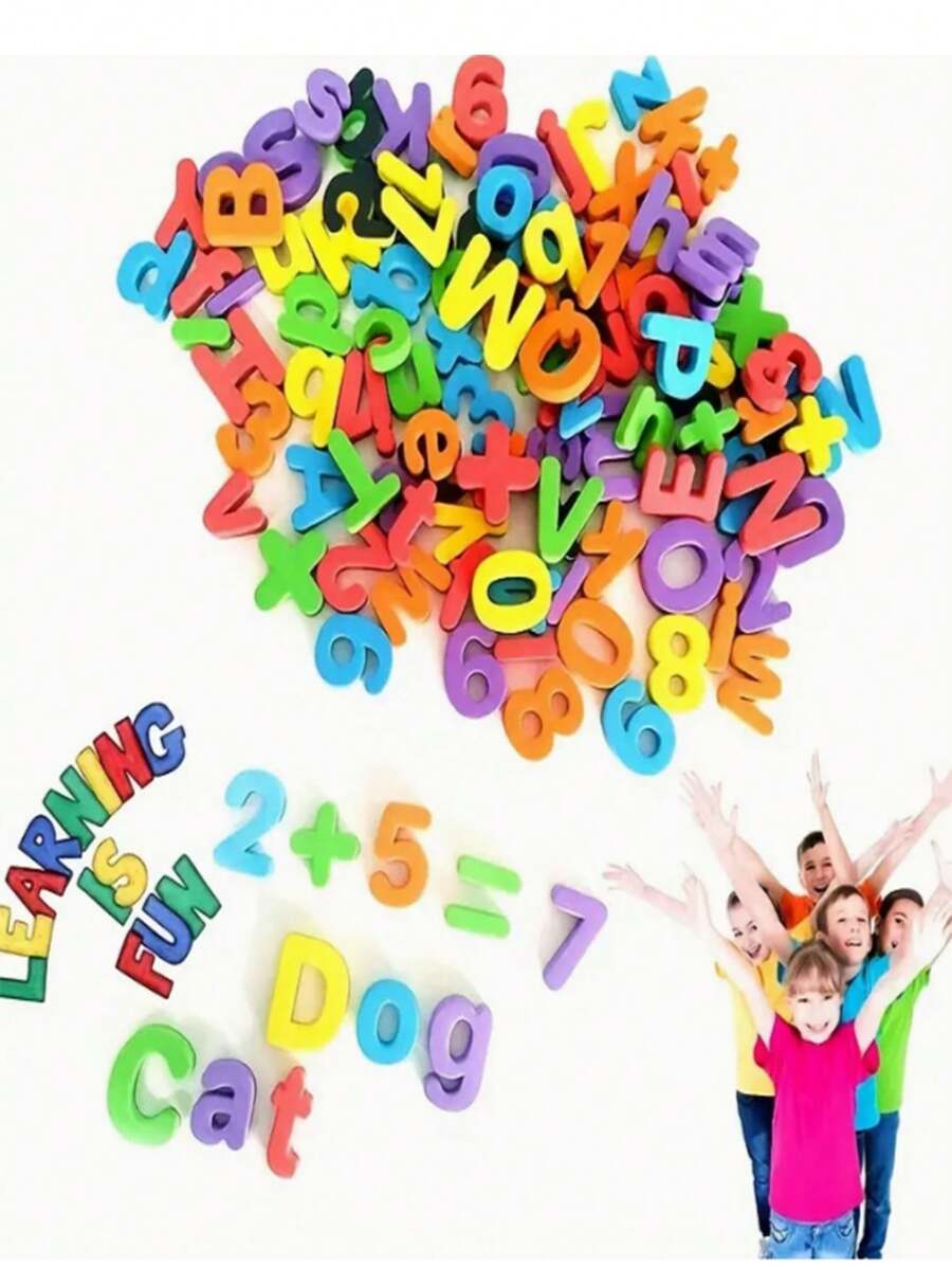 81pcs/29pcs/26pcs Magnetic Stickers For Kids - Numbers Fridge Magnets ...