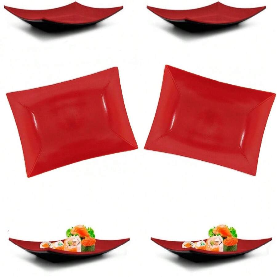 12 Oriental Melamine Platters For Japanese Food | SHEIN South Africa