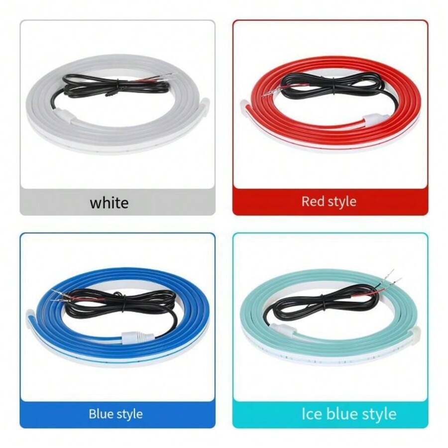 Universal Car Led Hood-Through Daytime Running Light With Various Color ...