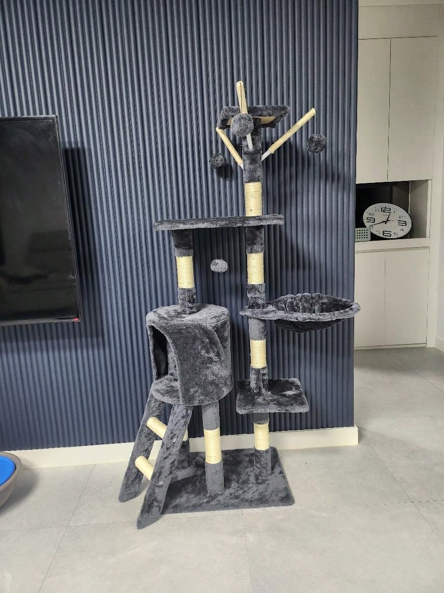 Arbre À Chat Intérieur, Tour À Chat À Plusieurs Niveaux, Fournitures ...