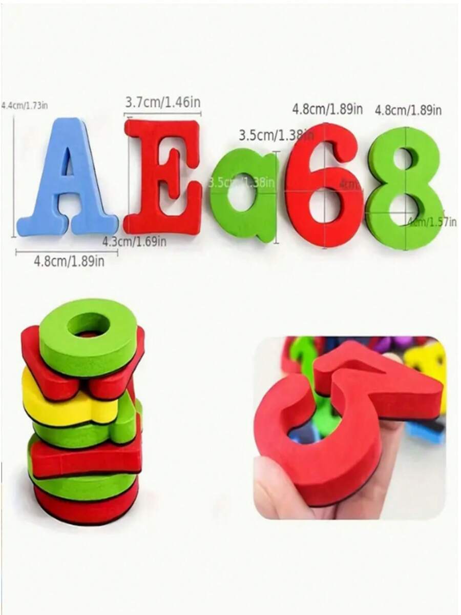 81pcs/29pcs/26pcs Magnetic Stickers For Kids - Numbers Fridge Magnets ...