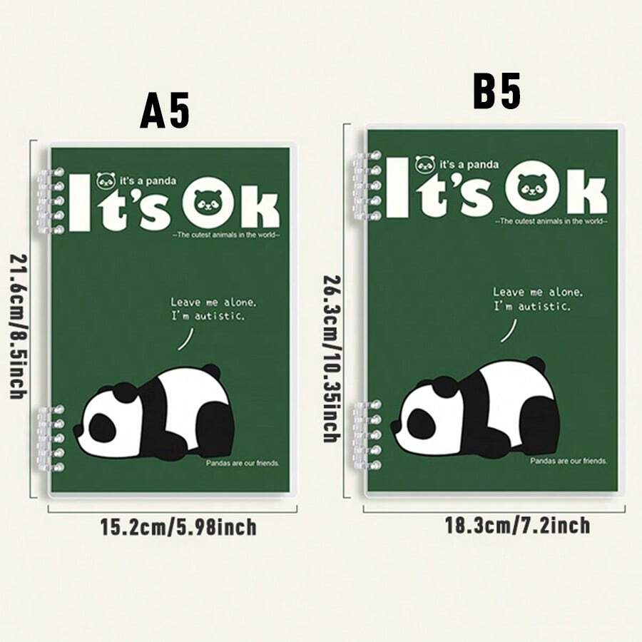 B5 Non-Slip Loose Leaf Notebook, Cute High-Value Simple Notebook For ...