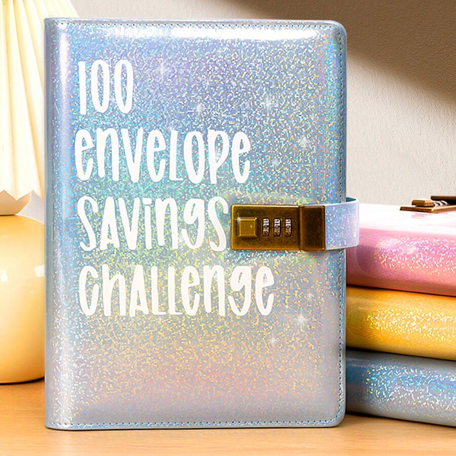 100 Day Challenge Save Money Savings Loose-Leaf Book Illusion With ...
