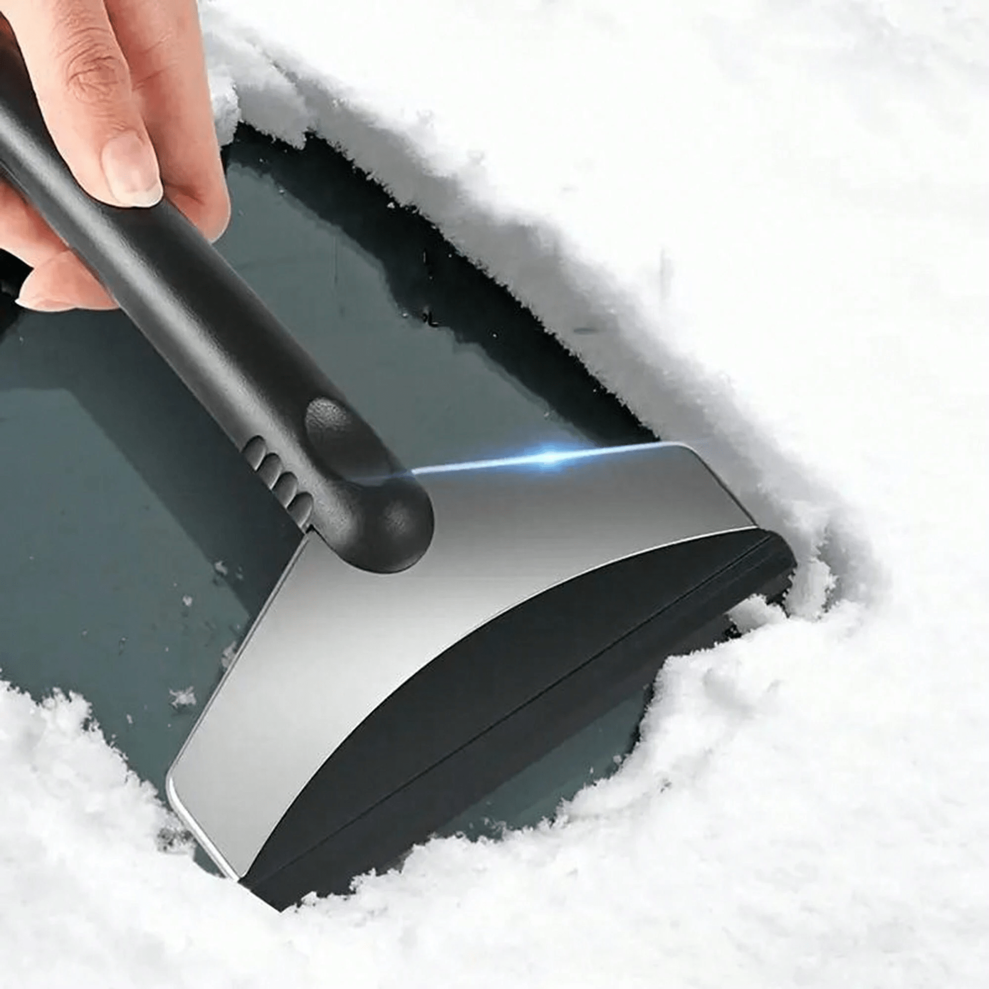 1pc Car Snow Scraper, For Windshield Snow Removal And De-Frosting ...