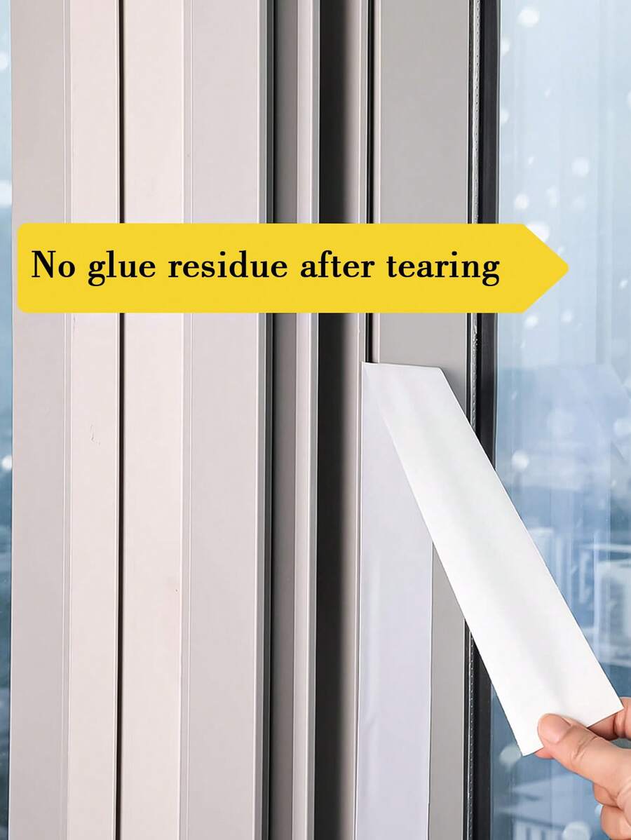 1 Roll Window Sealing Tape, Sliding Window Glass Door Frame Sealing ...
