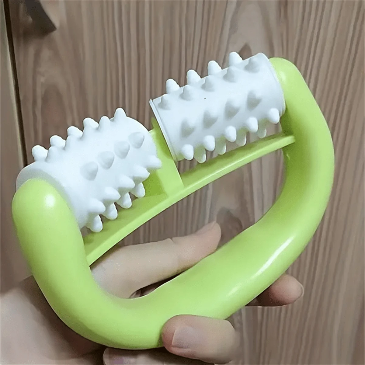 1pc Arm V-Shaped Massage Roller, Handheld Wheel Massager For Slimming ...