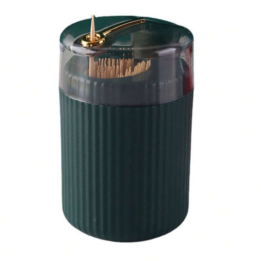 Push-Style Automatic Toothpick Holder. Creative Storage Box With Light ...
