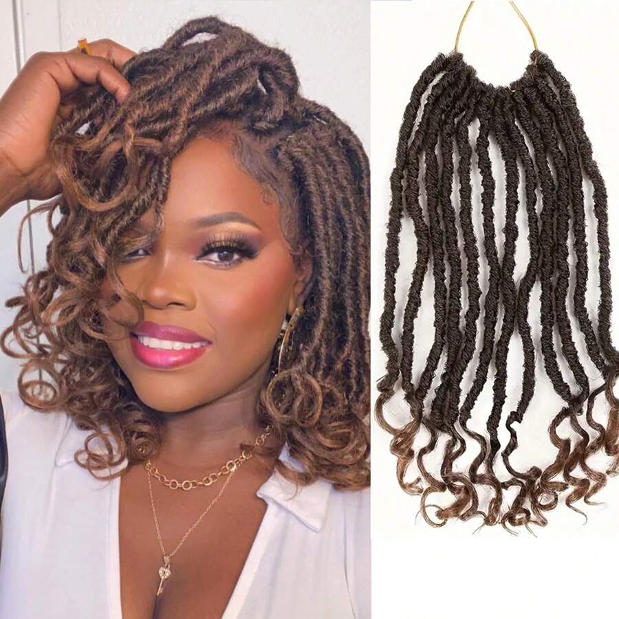 Goddess Locs Crochet Hair Faux Locs Crochet Hair 1 Pack 12 Strands Soft ...