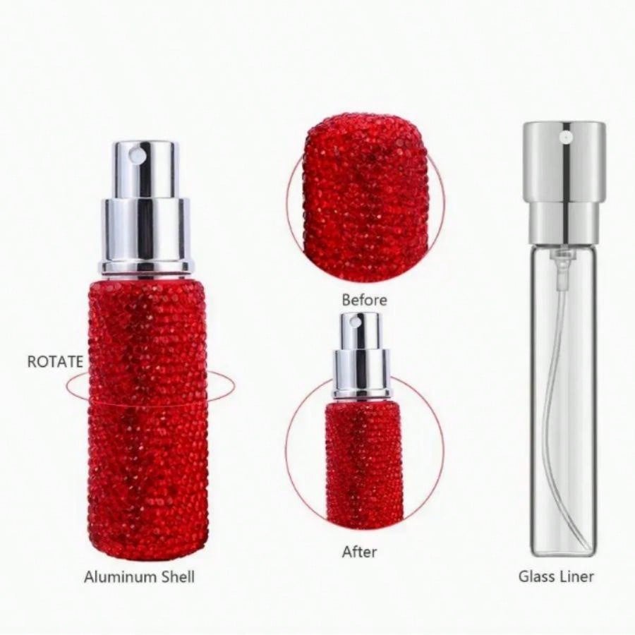 Mini Påfyllningsbar Parfym Atomizer , Resa Parfym sprayflaska , Bling ...