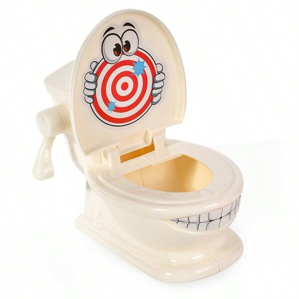 Projectile Toilet Game Projectile Poop Spoof Toy Parent-Board Game ...