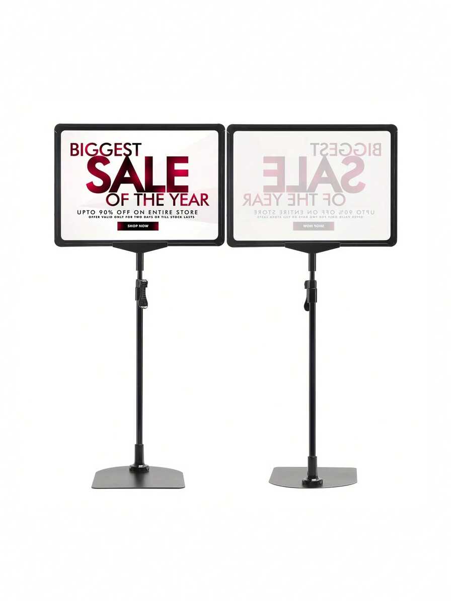 1set Adjustable Floor Poster Signage Display Stand | SHEIN USA
