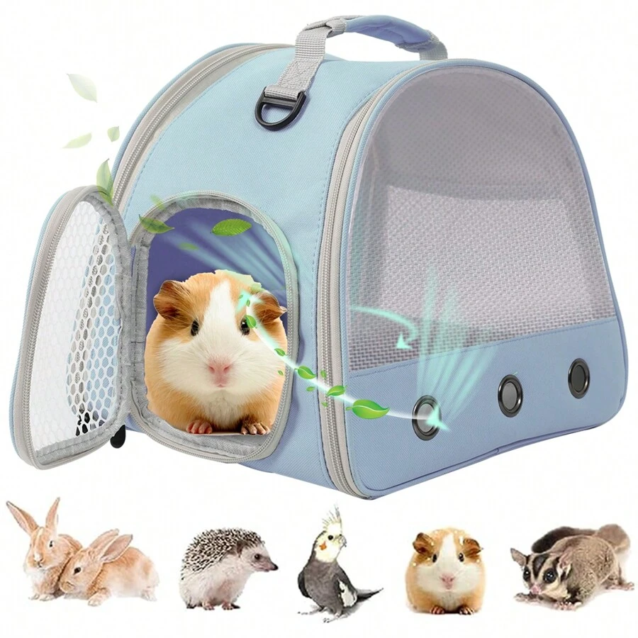 Guinea Pig Carrier, Bearded Dragon Lizard Portable Carrier Cage For ...