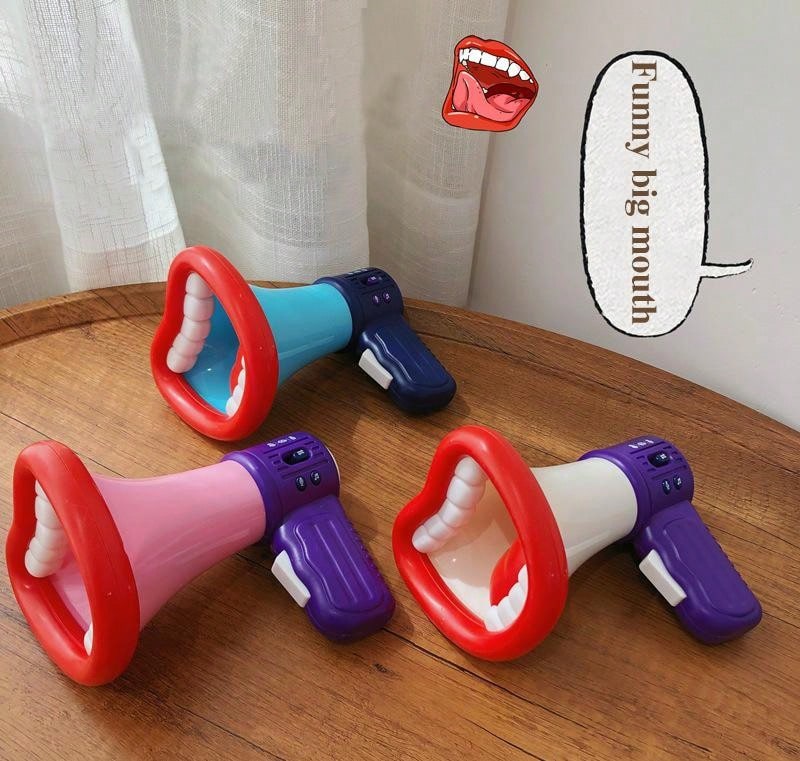 Funny Voice Changer, Creative Funny Handheld Loudspeaker, Upgraded ...