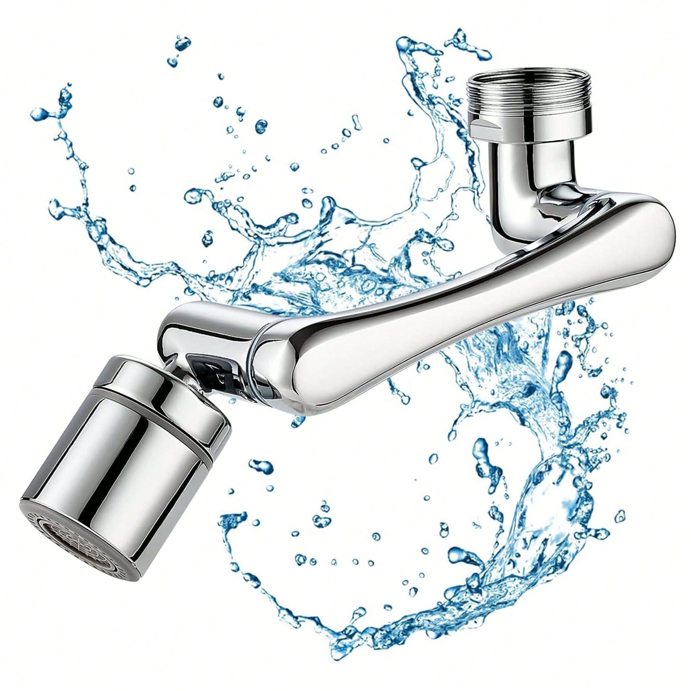 1pc Mechanical Arm With Universal Faucet Aerator For Hand Washbasin ...