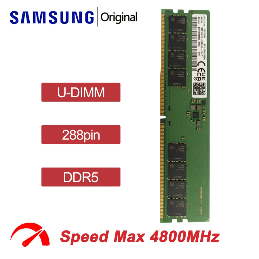 Samsung Ram Memory Ddr5 8gb 16gb 32gb 4800MHz, Memoria Ram Ddr5 For Pc ...