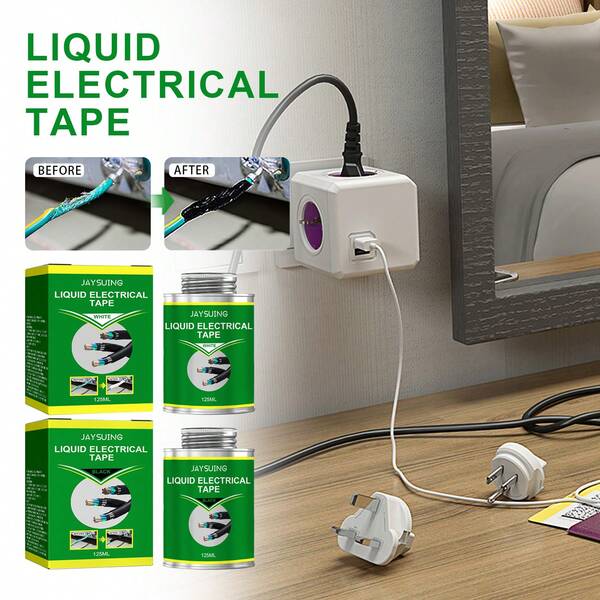 125ml Liquid Electrical Tape Insulating Tape Repair Rubber Electrical ...