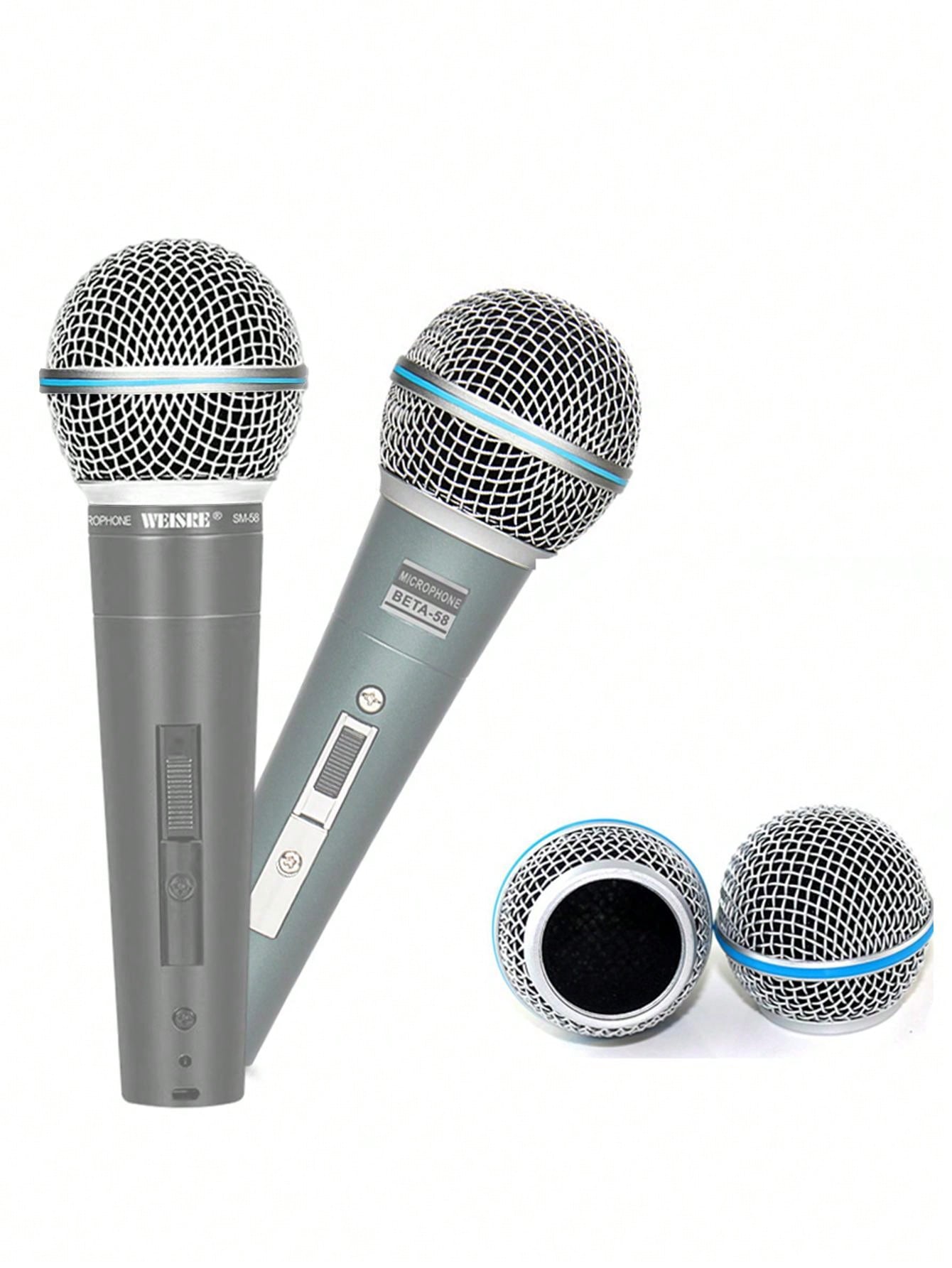 Microphone Grill Grille Ball Head Microphone Grille Replacement For ...