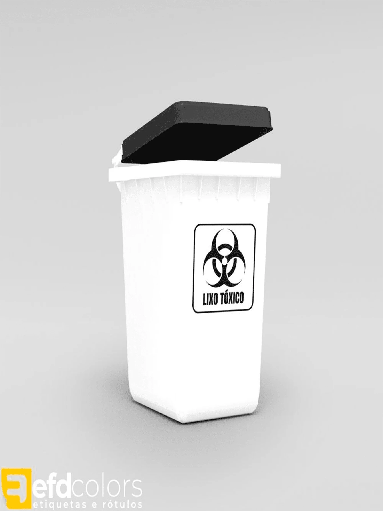 Kit Adesivo De Sinalização Lixo Tóxico Lixo Comum 15x15 | SHEIN Brasil